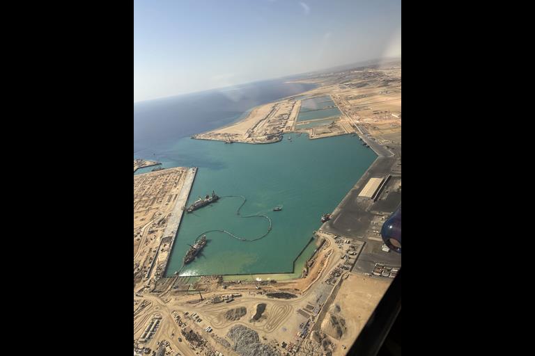New pictures show construction of The Line in Saudi Arabia | News ...